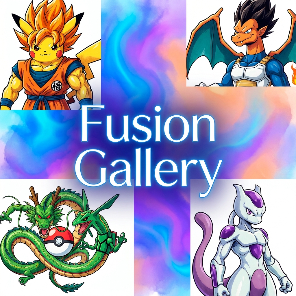 Fusion Gallery – Create Dragon Ball & Pokémon AI Fusions